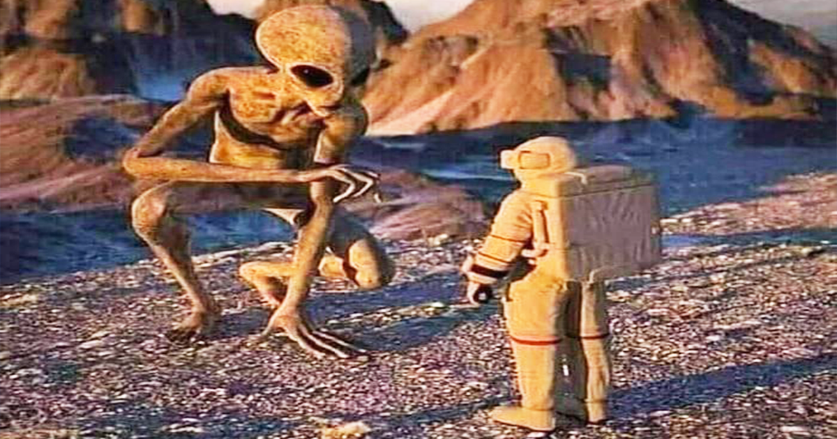 According to a theory, advance beings made contact with earth in ...