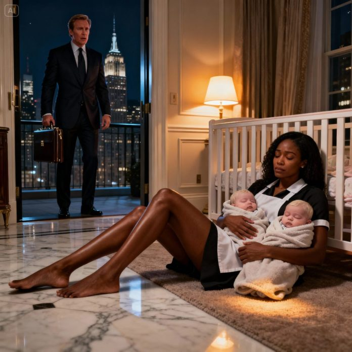 A billionaire comes home to find his black housekeeper asleep on the ...